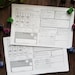 D&D Monster NPC Stat Cards | Printable Fillable PDF| Dungeons and ...