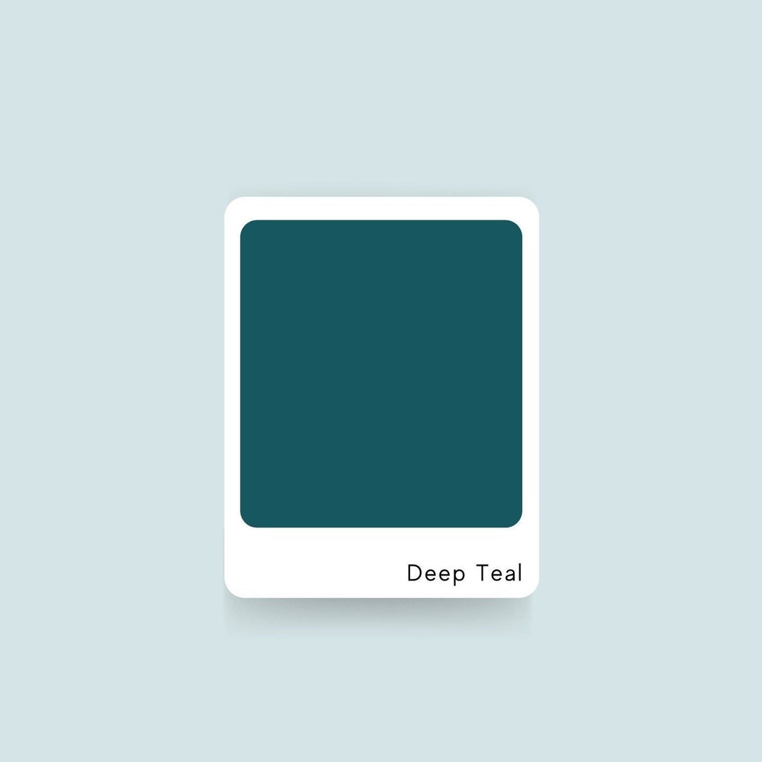 Deep Teal Clay Color Recipe, Polymer Clay Color Mixing, Modern Boho ...