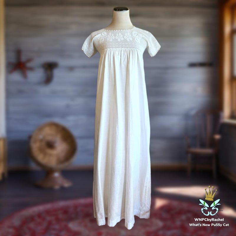 Crochet Nightgown - Etsy