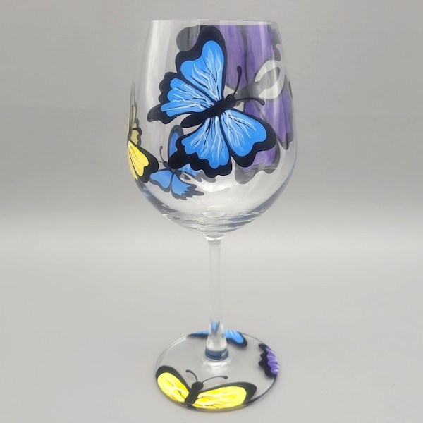 Spring Wine Glasses - Etsy