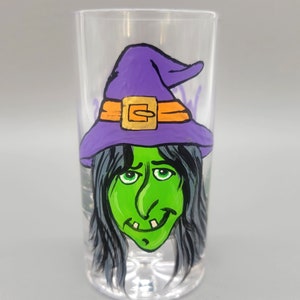 Set of 4 Large Halloween Shot Glasses - Frankenstein, Vampire, Witch ...