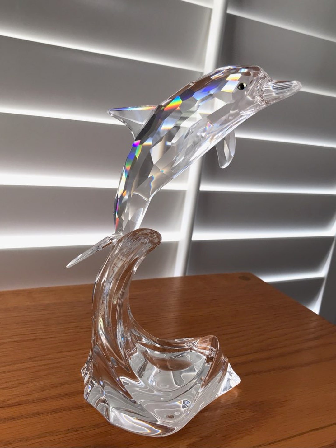 Swarovski Fine Crystal Dolphin Figurine Austria - Etsy