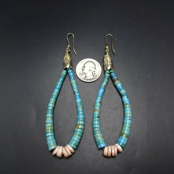 Abraham Begay Navajo 14K Karat GOLD and Turquoise HEI… - Gem