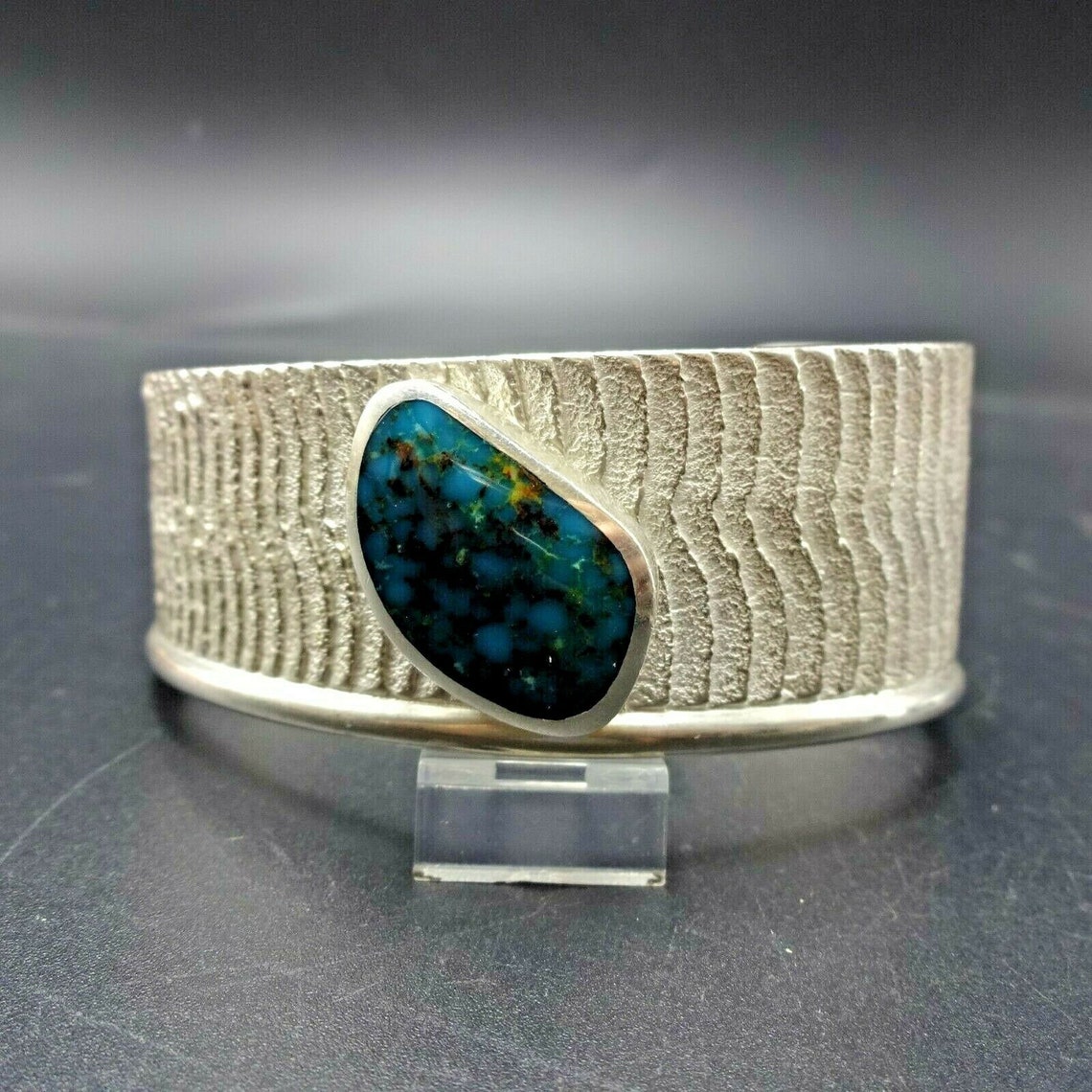 JOSHUA BINGHAM Sterlingsilver Cuttlebone Cast Parent/baby BRACELET Set ...