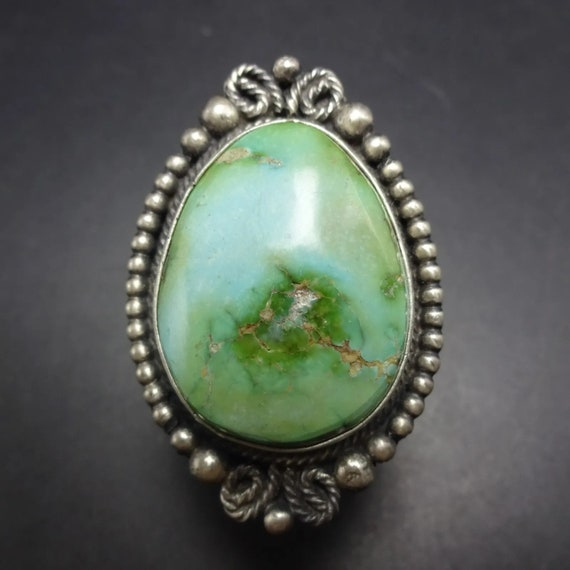 B. YELLOWHORSE Navajo SONORAN Gold TURQUOISE Sterling… - Gem