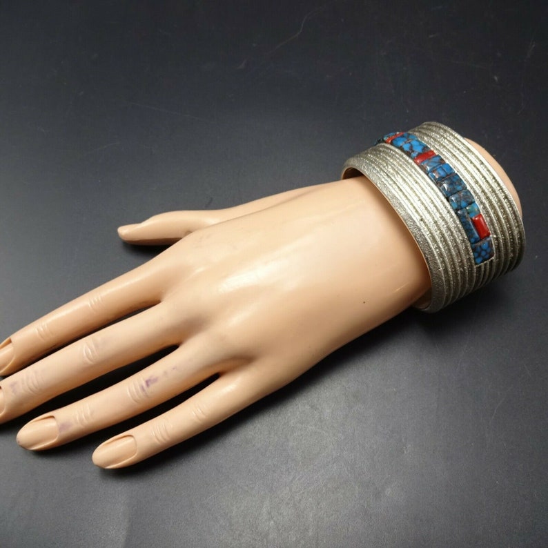 ISIAH BEGAY Tufa Cast Sterling Silver Spiderweb TURQUOISE and - Etsy