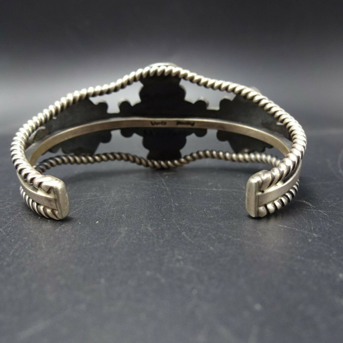 VERDY Jake Vintage Navajo Sterling Silver MORENCI TURQUOISE - Etsy