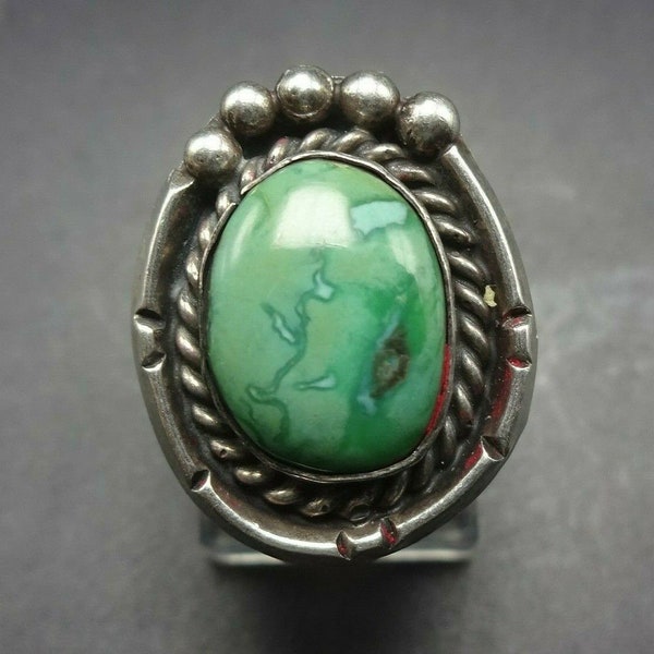 Green Turquoise Ring - Etsy