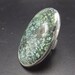 Huge Oval Sterling Silver & Webbed TURQUOISE Ring, Size 8.5, FLORENTINO ...