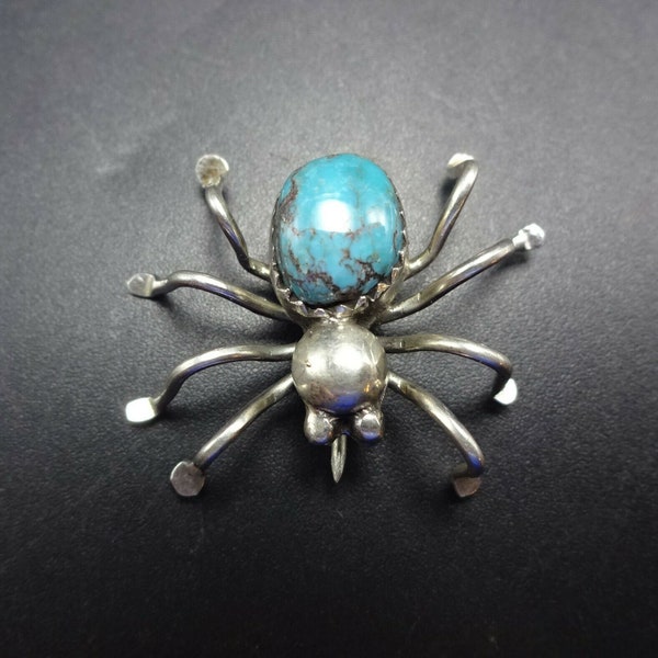 Turquoise Spider - Etsy