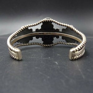 VERDY Jake Vintage Navajo Sterling Silver MORENCI TURQUOISE Cuff ...