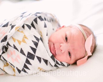 Aztec baby blanket | Etsy