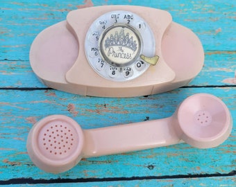 Princess Rotary Phone - Etsy