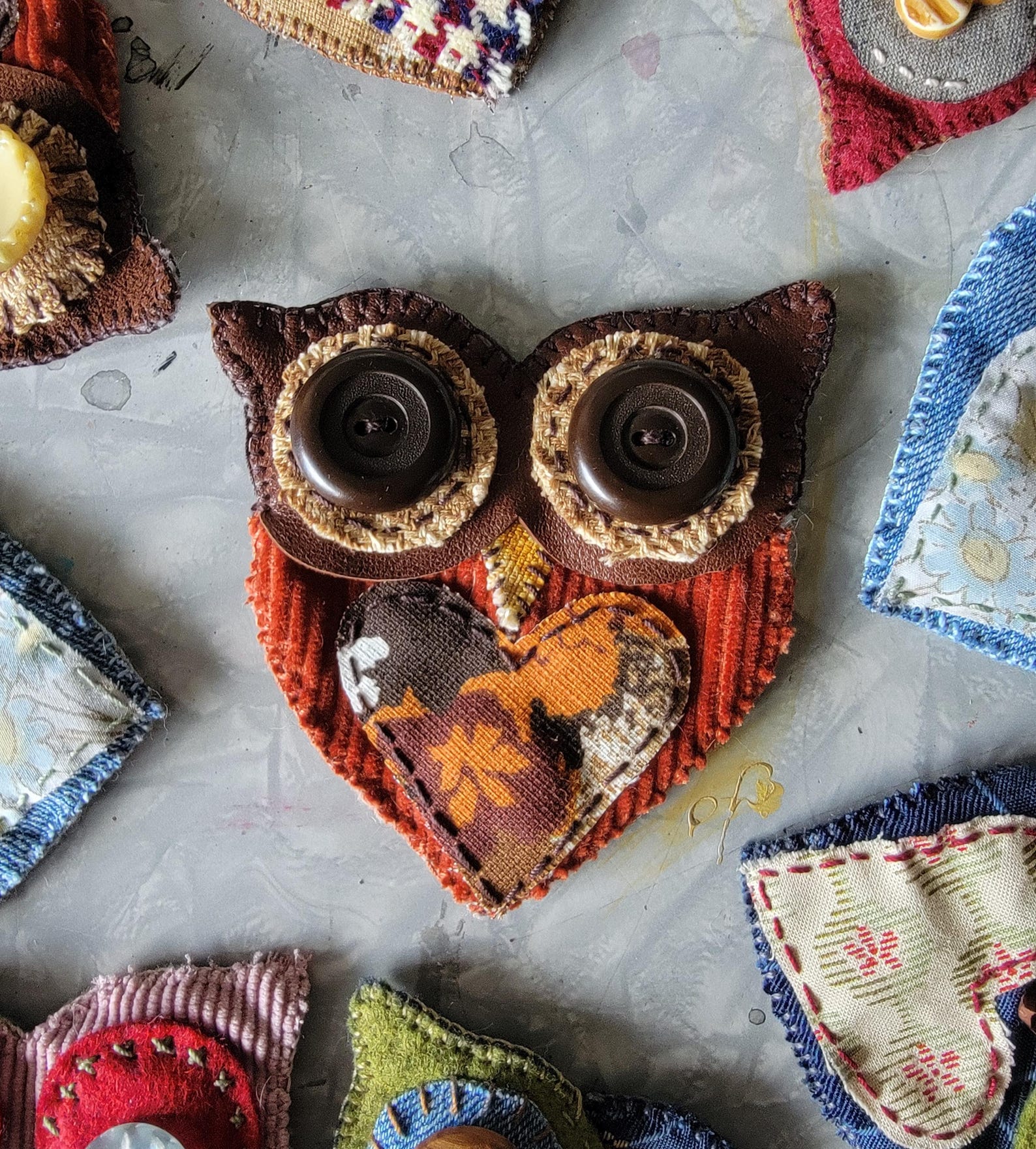 Owl Magnets, Handmade Fridge Art - Etsy