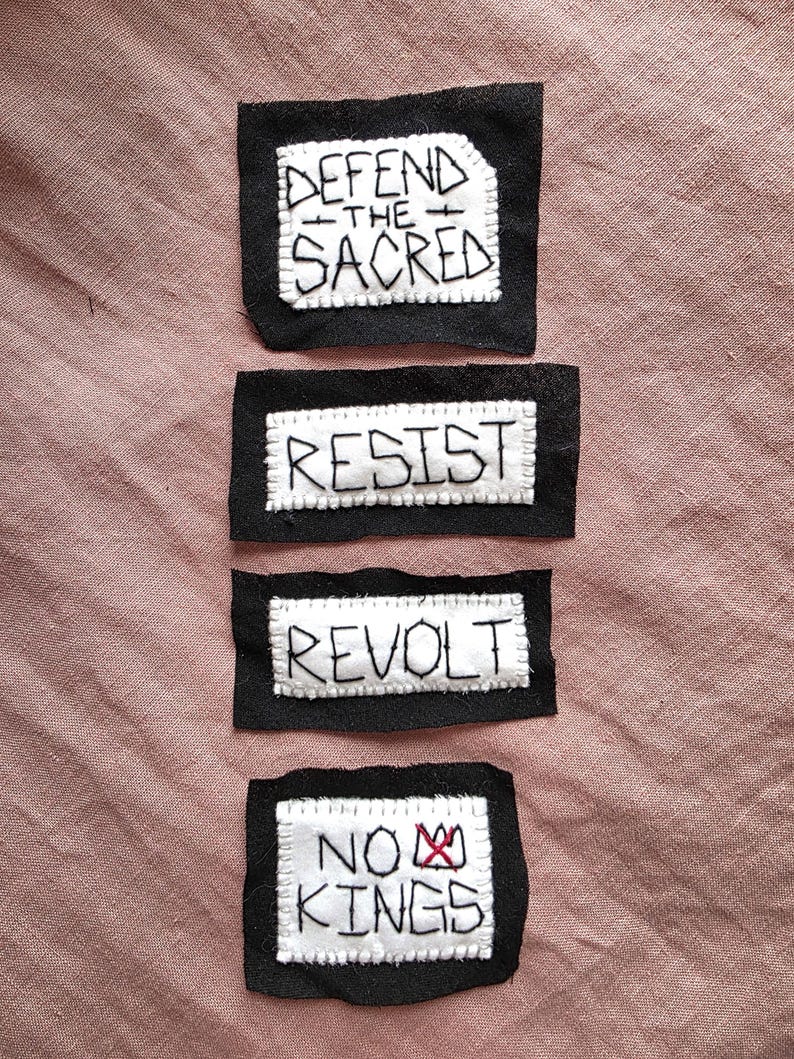 Protest Patches, Sew On - Etsy