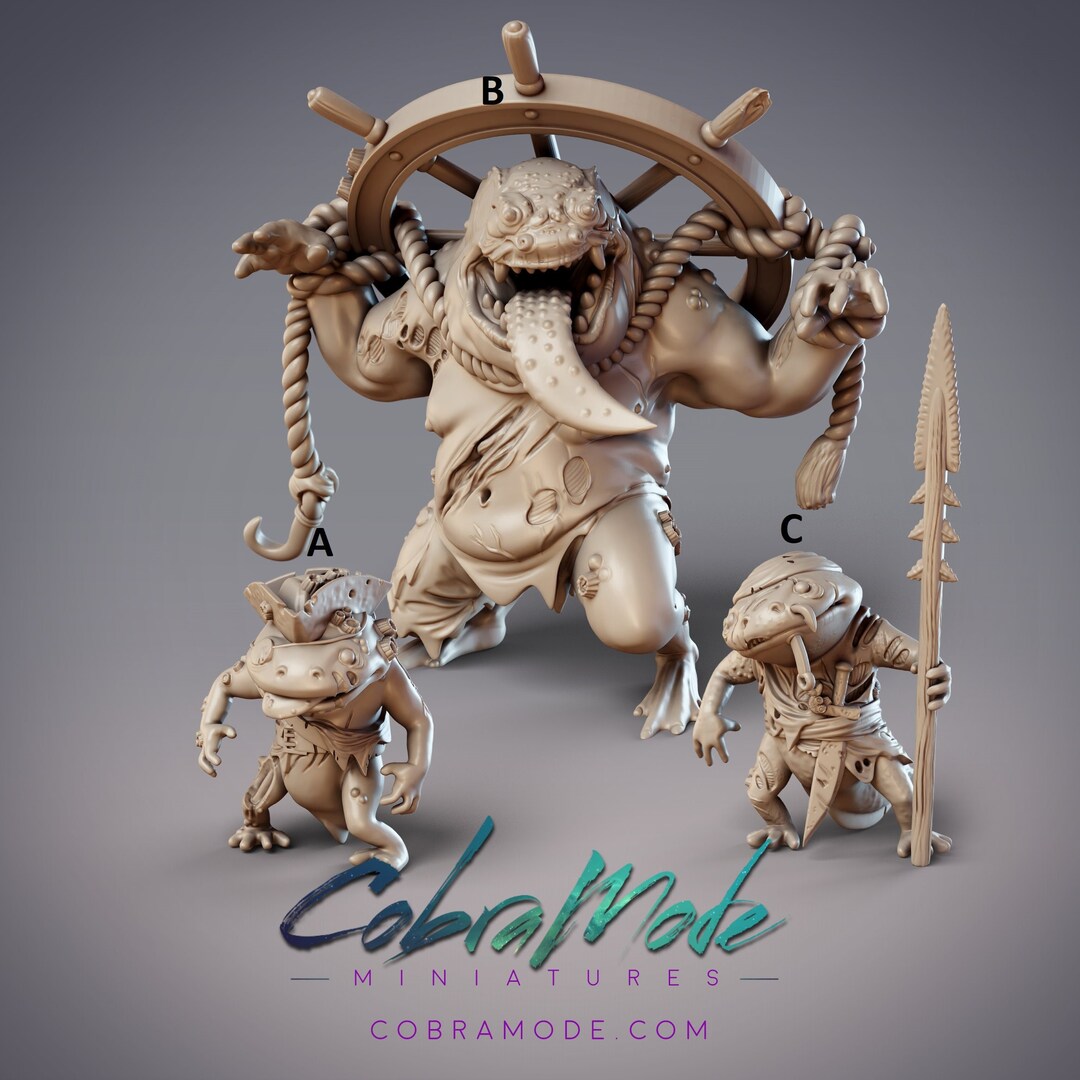 Undead Pirate Crew Dungeons and Dragons Cobramode Miniatures - Etsy