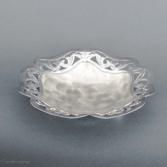 Home Décor Vintage Mid Century Modern Large Circular WMF IKORA EP Brass ...