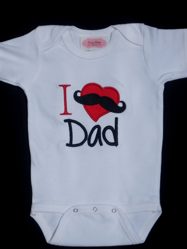 Father's Day Embroidery Design I "heart" Dad I Love Dad Embroidery ...