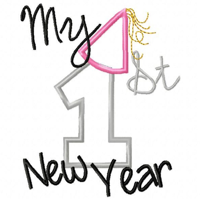 New Year Embroidery - Etsy