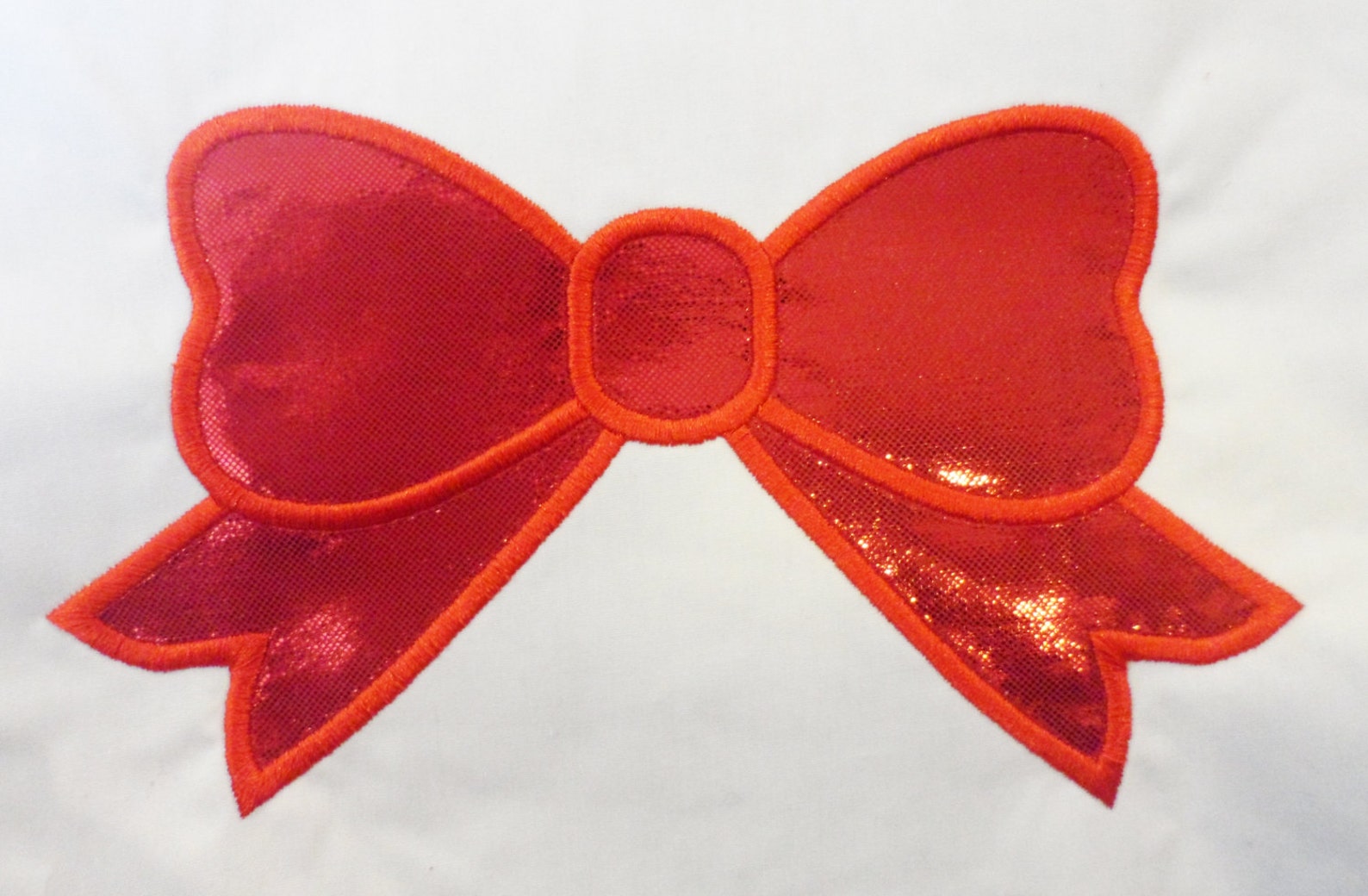 Big Bow Embroidery Design Bow Appliqué 5 Sizes in 4x4 5x7 6x10 | Etsy