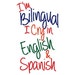 Baby Embroidery Design I'm Bilingual I Cry in English & Spanish ...