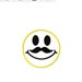 Mustache Smiley Face Appliqué Embroidery Design in 4x4 5x7 - Etsy