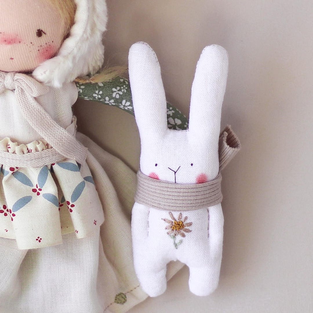 Easter Bunny Sewing Pattern PDF + Video Tutorial - Animal Doll ...