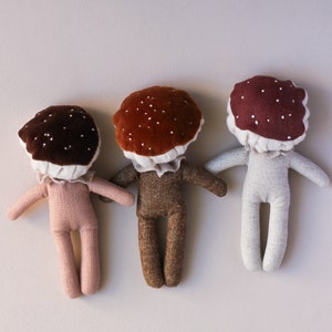 Mushroom Sewing Pattern PDF Video Tutorial Waldorf Doll - Etsy UK