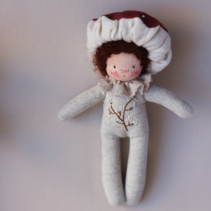 Mushroom Sewing Pattern PDF Video Tutorial Waldorf Doll - Etsy UK