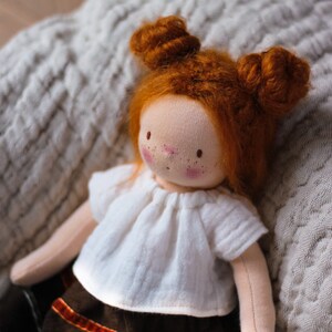 Waldorf Doll Hair Video Tutorial - Doll Making - Etsy