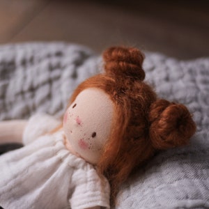 Waldorf Doll Hair Video Tutorial - Doll Making - Etsy