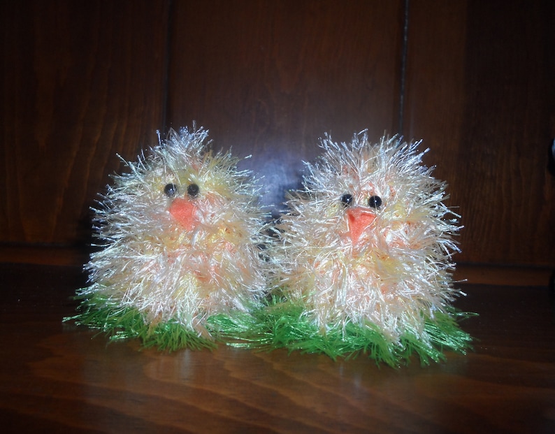 Set of 2 Fuzzy Chick Easter Egg Cozies Egg Cozy Easter Egg - Etsy