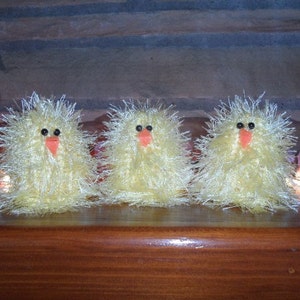 Set of 3 Yellow Fuzzy Easter Egg Cozies Egg Cozy Egg | Etsy