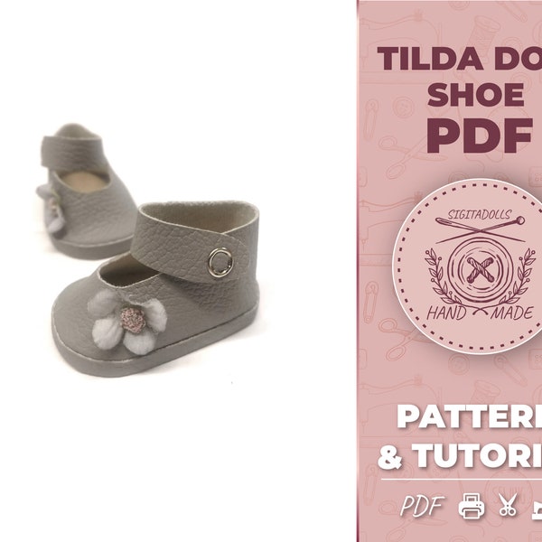 Doll Shoes Pattern - Etsy