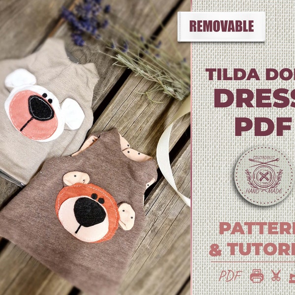 Tilda Dress Pattern - Etsy