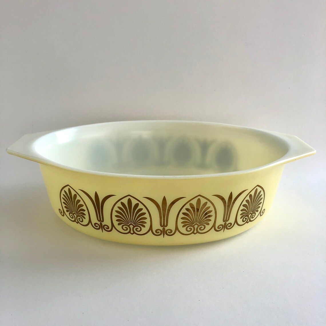 Vintage Pyrex Golden Classic 045 Oval Casserole Dish No Lid | Etsy