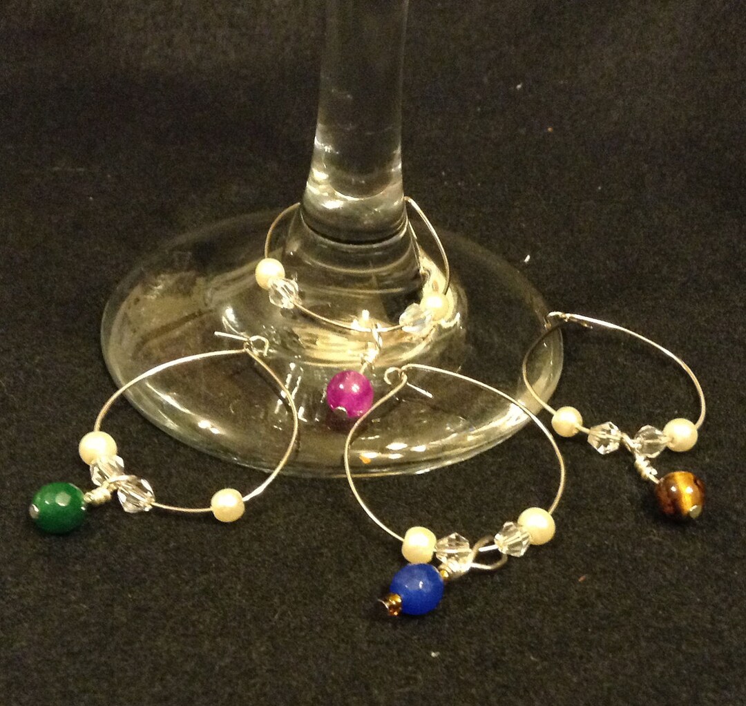 Small Gemstone Charms - Etsy