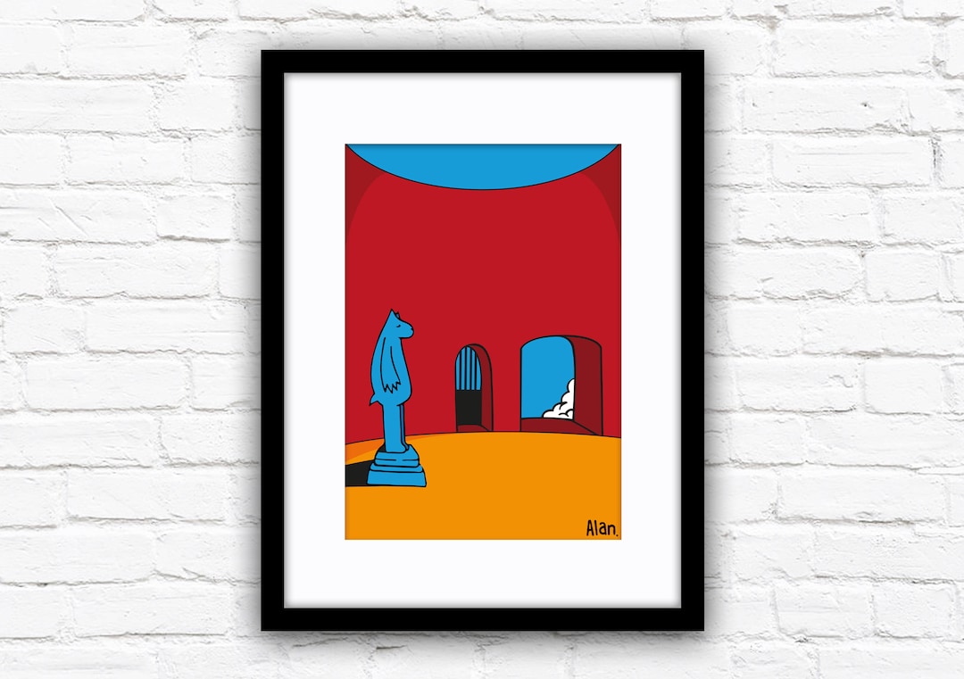 BEAR PIT SHEFFIELD Signed & Framed Print by Alan Pennington - Etsy UK