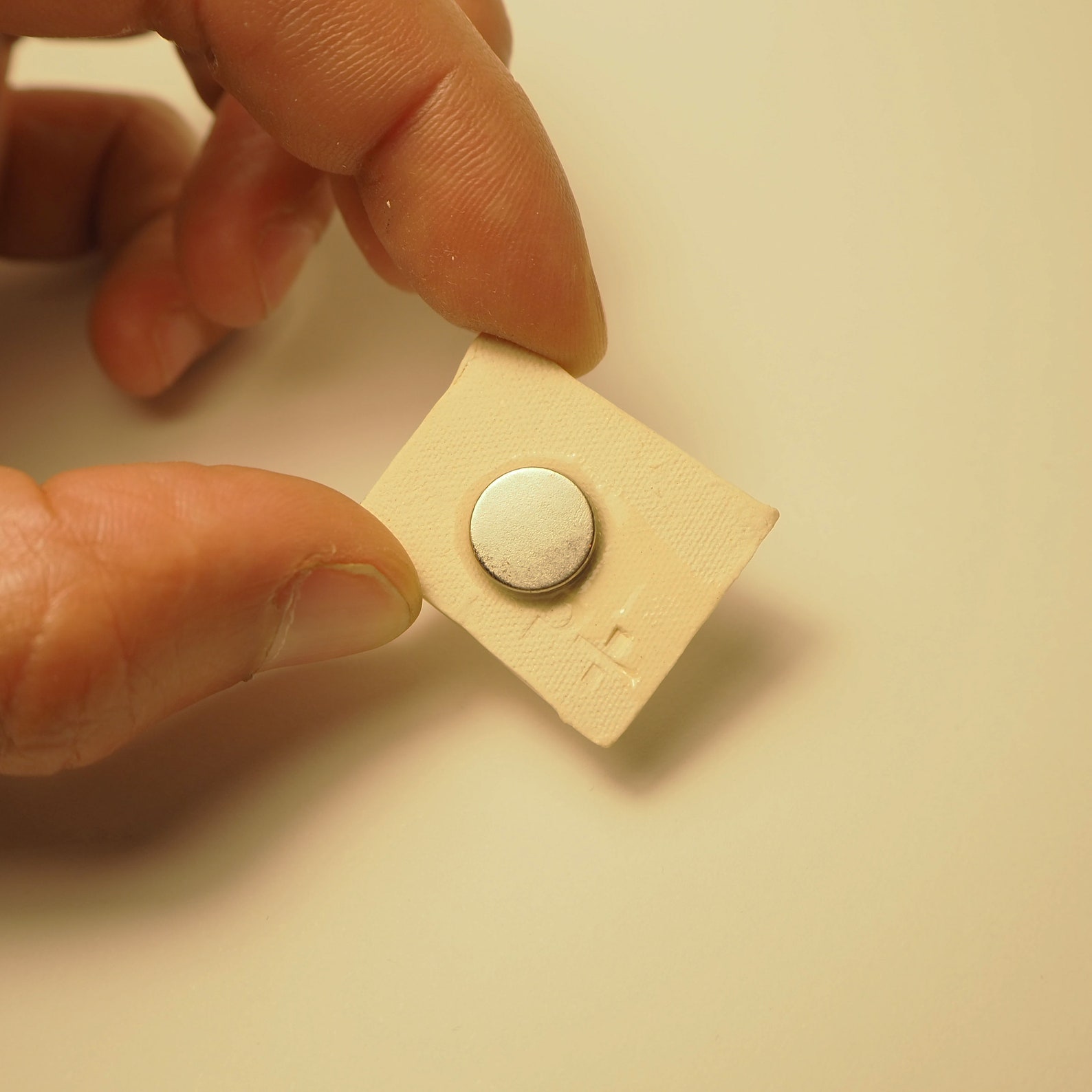 Tiny Ceramic Letter Magnet - Etsy