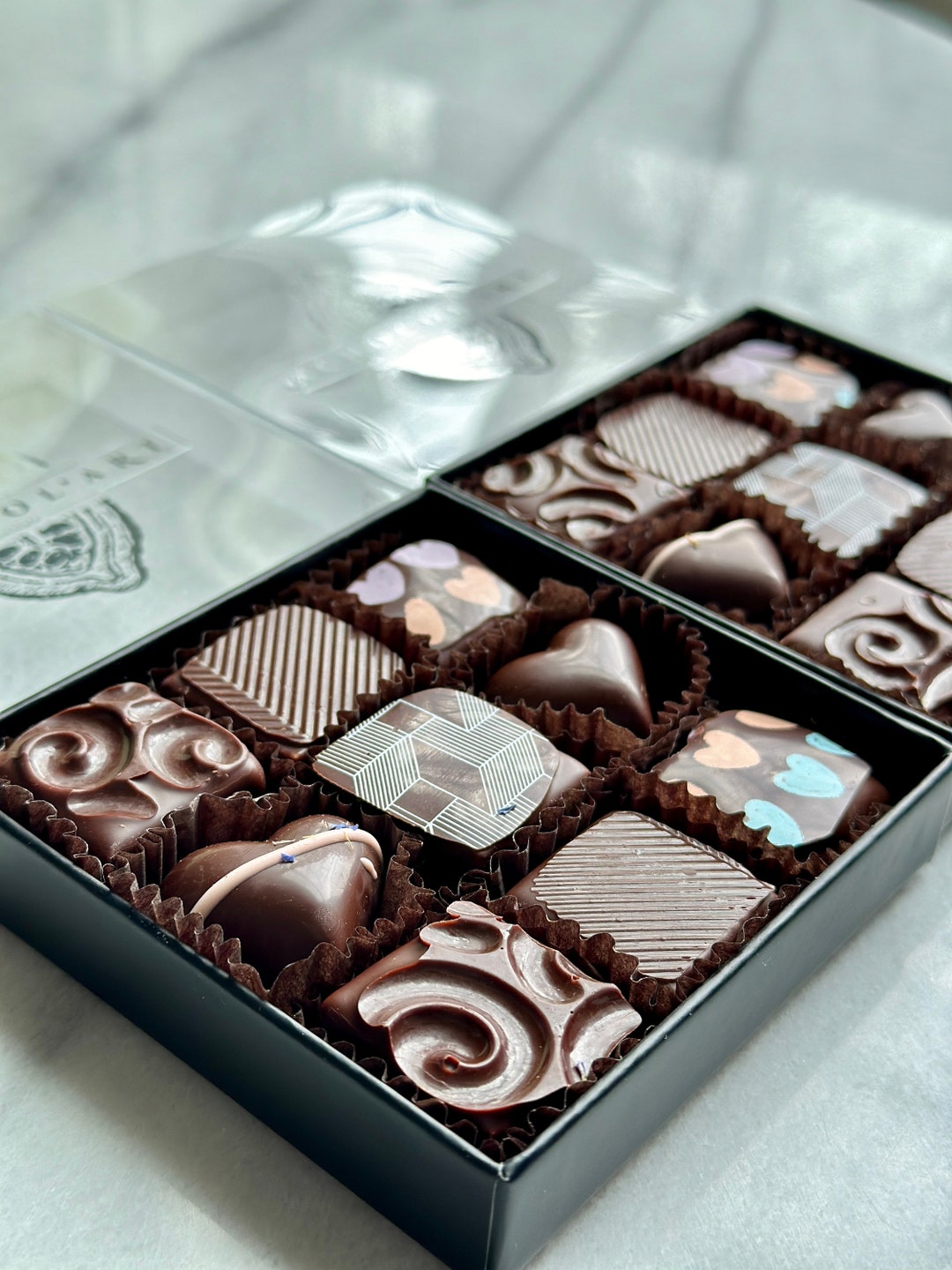 Truffle Chocolate Gift, Two Boxes, Chocolate Gift, Gift for HER, Gift ...