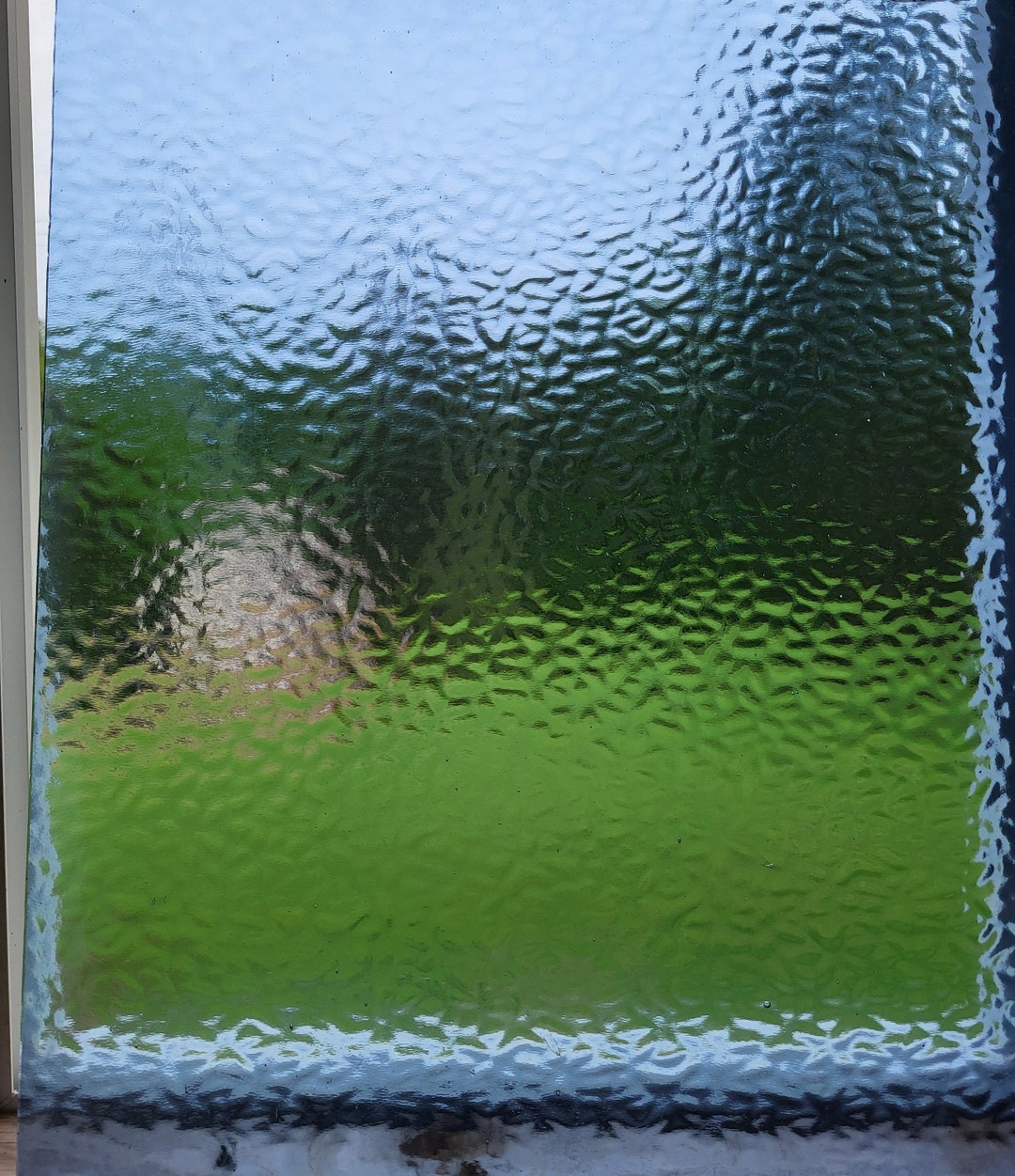 Pale Blue English Muffle Glass for Decorative Stained Glass Panels ...