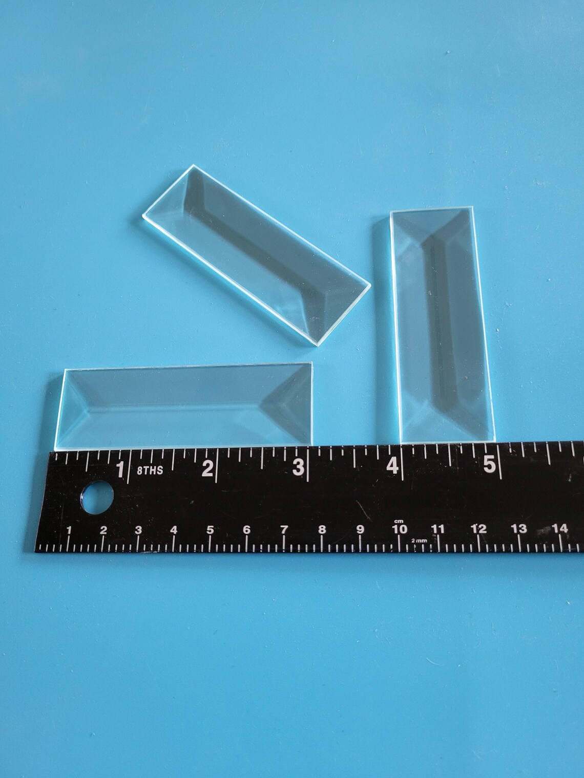 Glass Crafters Stained Glass Supply Clear Bevel for Decorative Stained ...