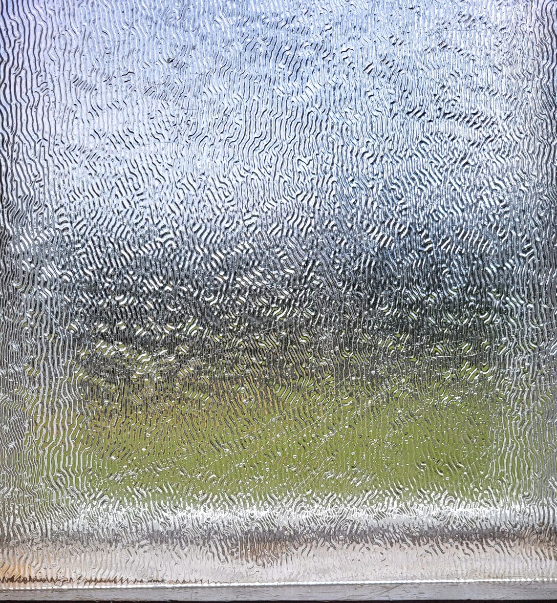Clear Textured Glass for Hanging Stained Glass Panels and Mosaic Glass ...