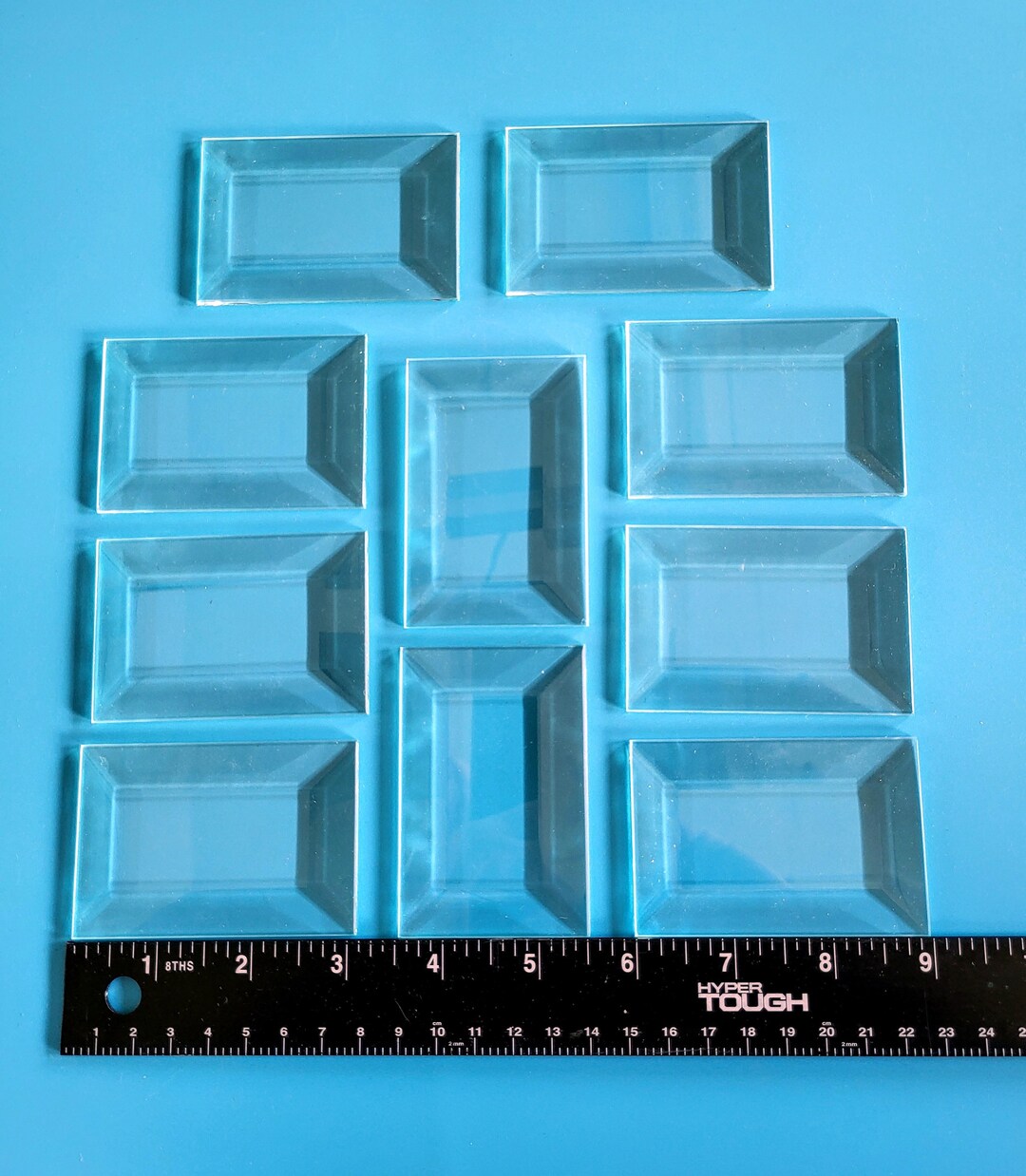 Stained Glass Supplies Bevels for Decorative Stained Glass Panels. 10 ...