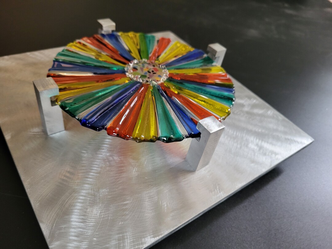 Fused Stained Glass Art for Interior Home Decorating Fused Glass Wall ...