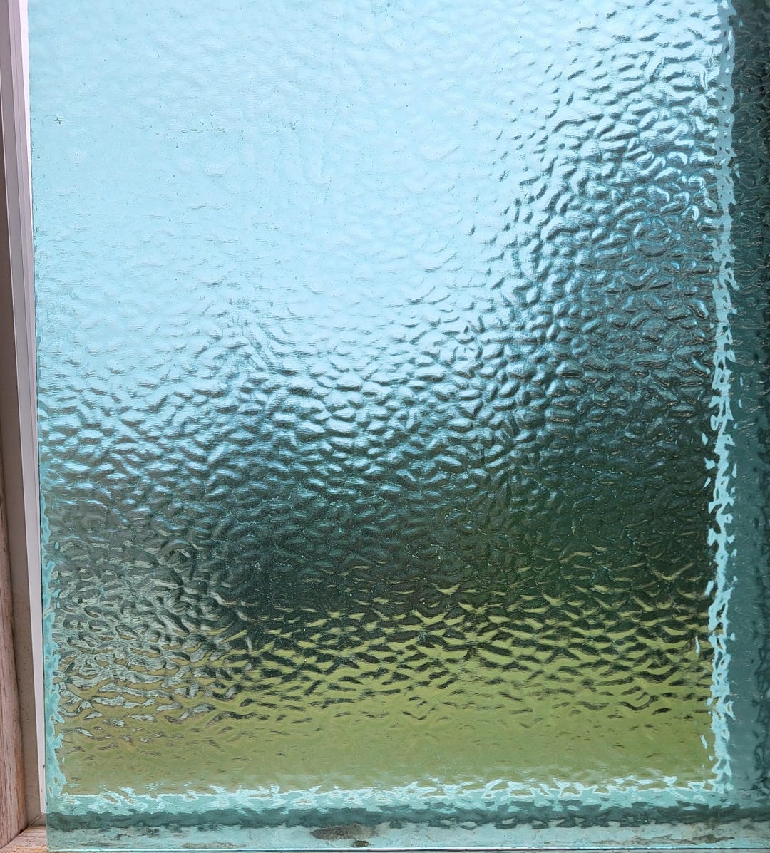 Blue-gray English Muffle Textured Glass for Decorative Glass Art Mosaic ...