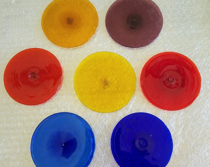 Stained Glass Rondel Discs for Stained Glass Projects - Etsy