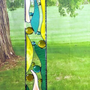 Stained Glass Garden Sculptures Handcrafted Stained Glass Lawn Art for ...