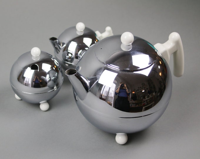 Complete Tea Service Stainless Steel Design Classic Bedemeijer - Etsy