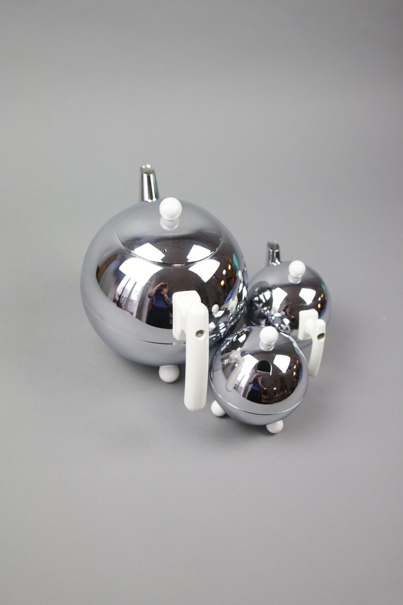 Complete Tea Service Stainless Steel Design Classic Bedemeijer | Etsy